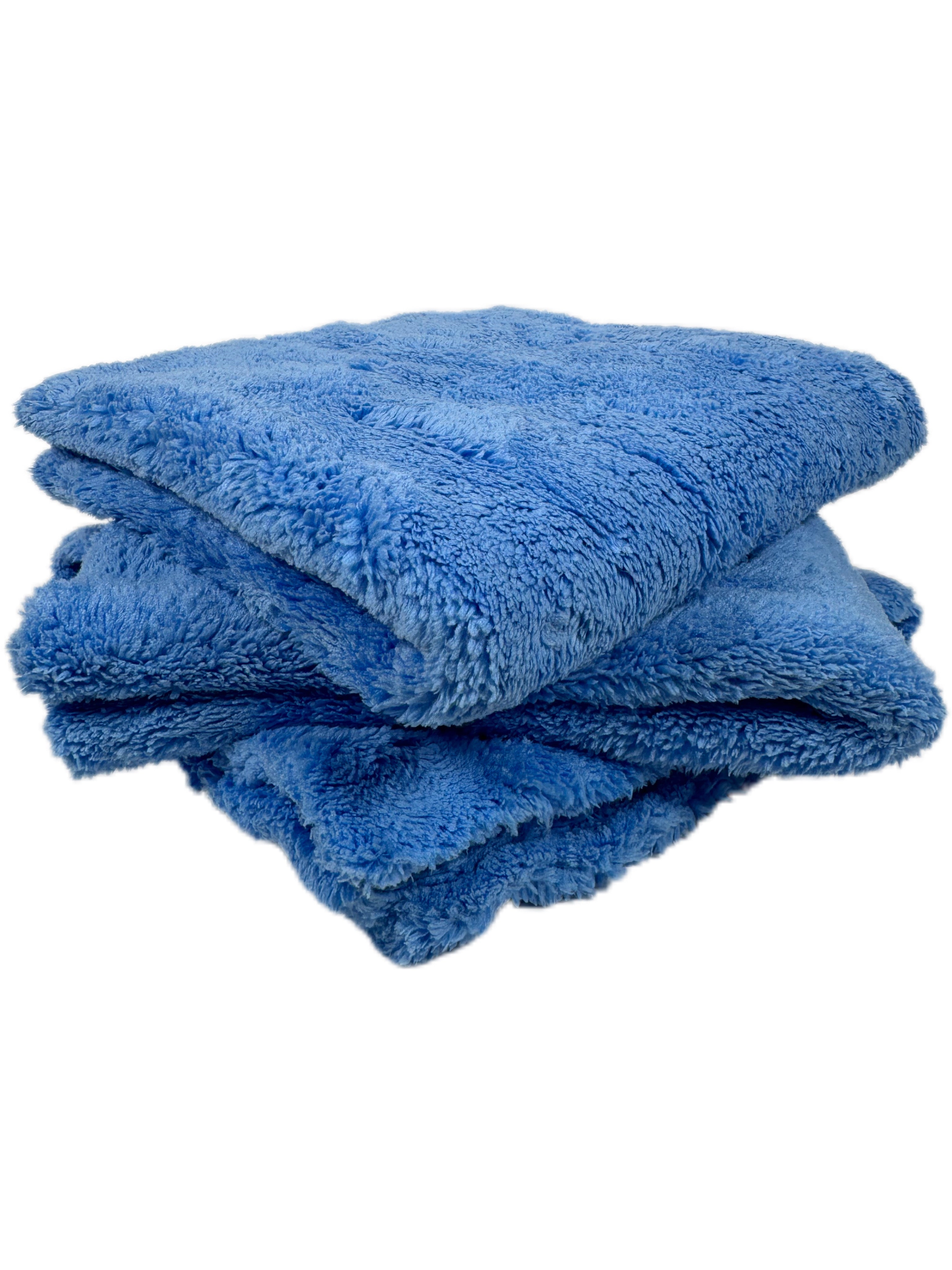 16x16 Plush Edgeless Microfiber Towel- Three pack – Captain's Car Care